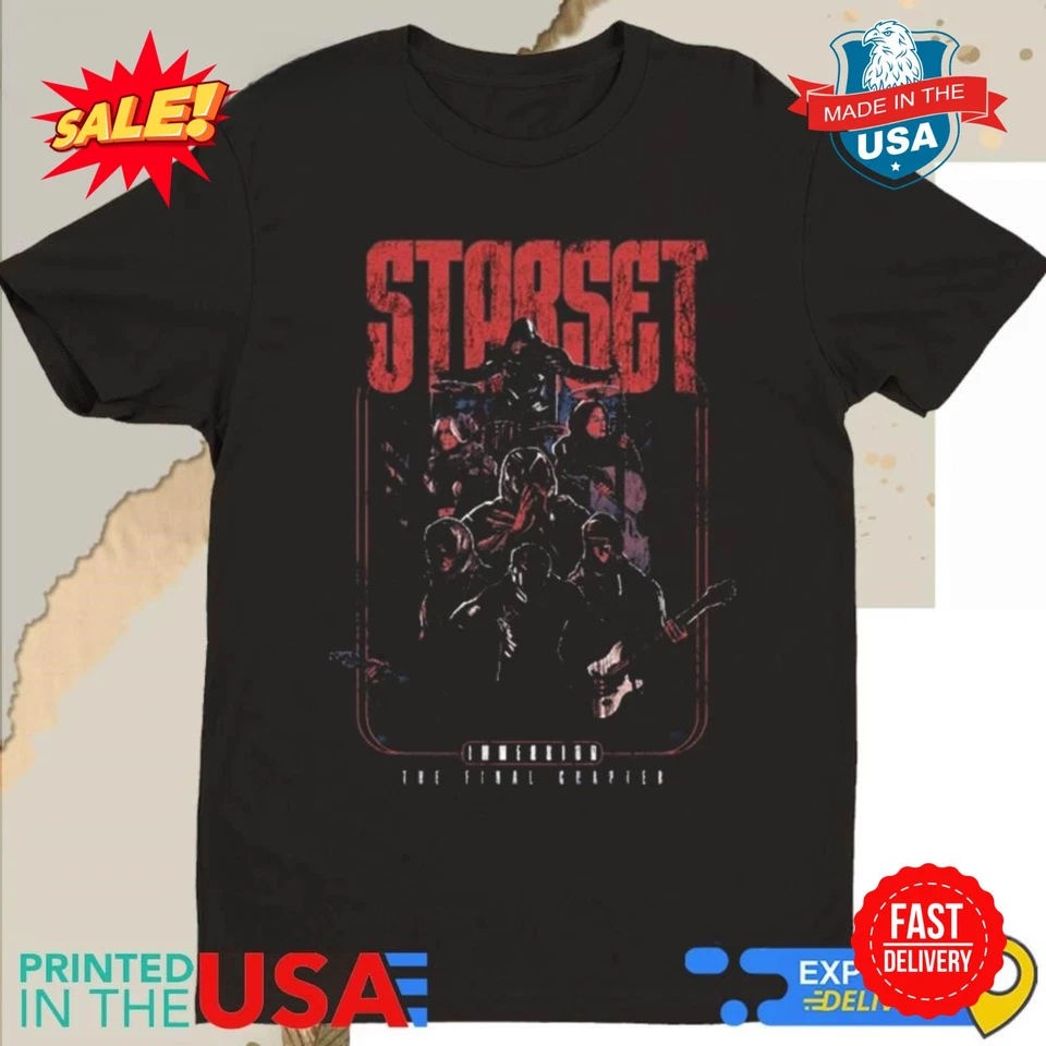 Reprint Rare VINTAGE Starset Immersion Band Tour Shirt - Walmart.com