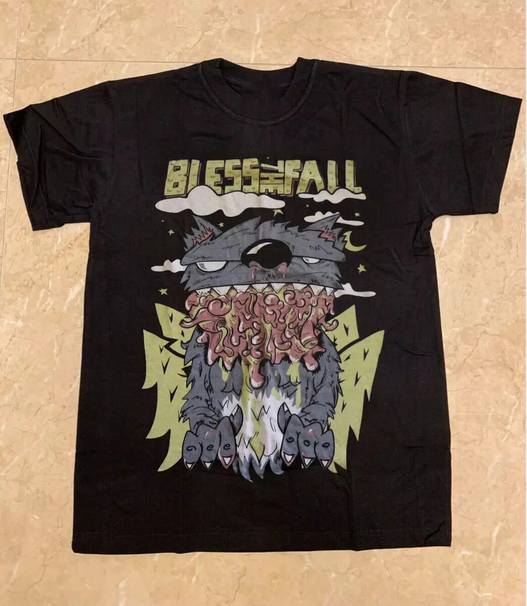 Reprint Rare VTG Blessthefall t shirt Band Shirt Tour Concert SEG_121 ...