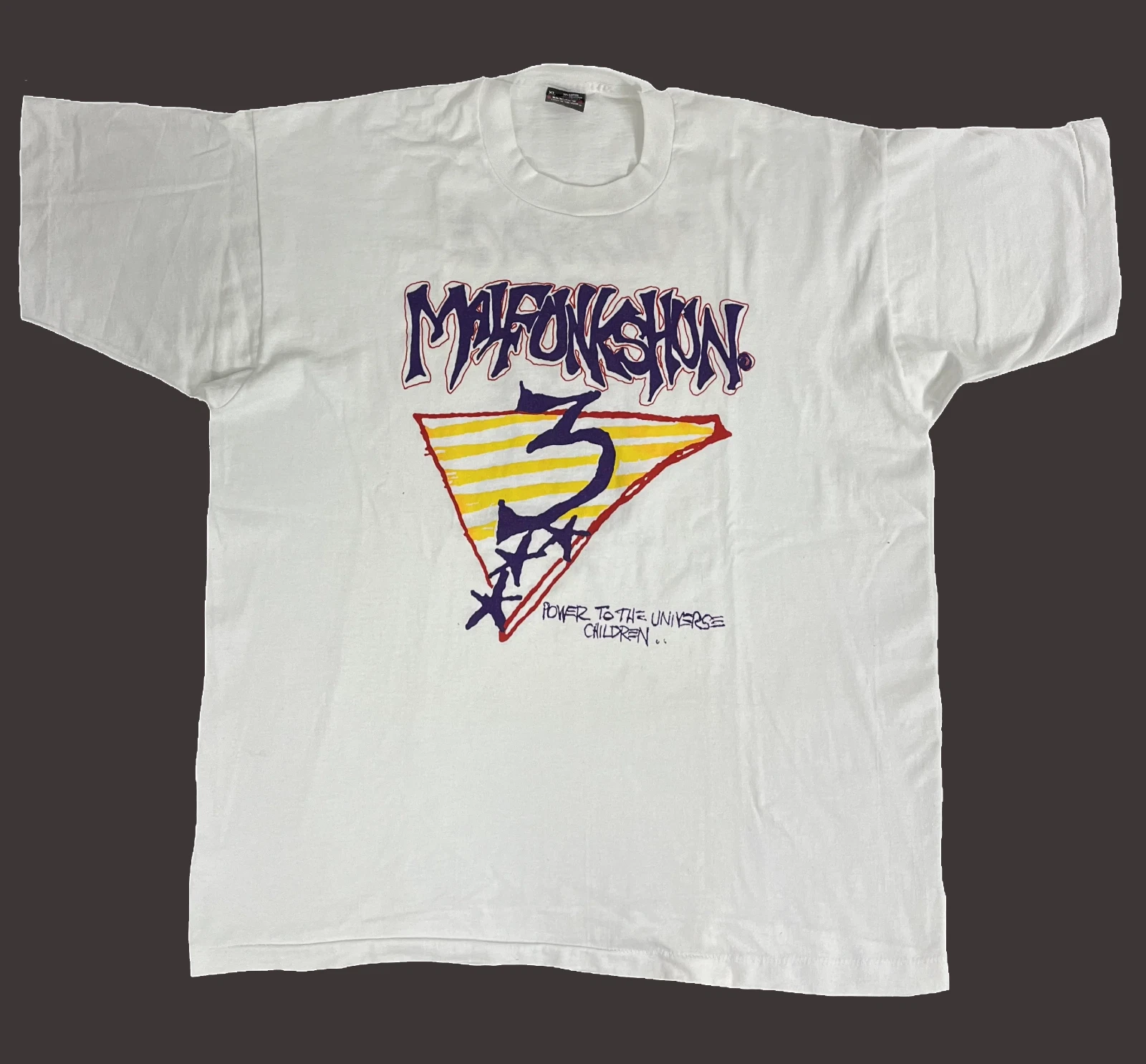 Reprint Rare VTG Malfunkshun Band Taste Love Heavy Cotton White All ...