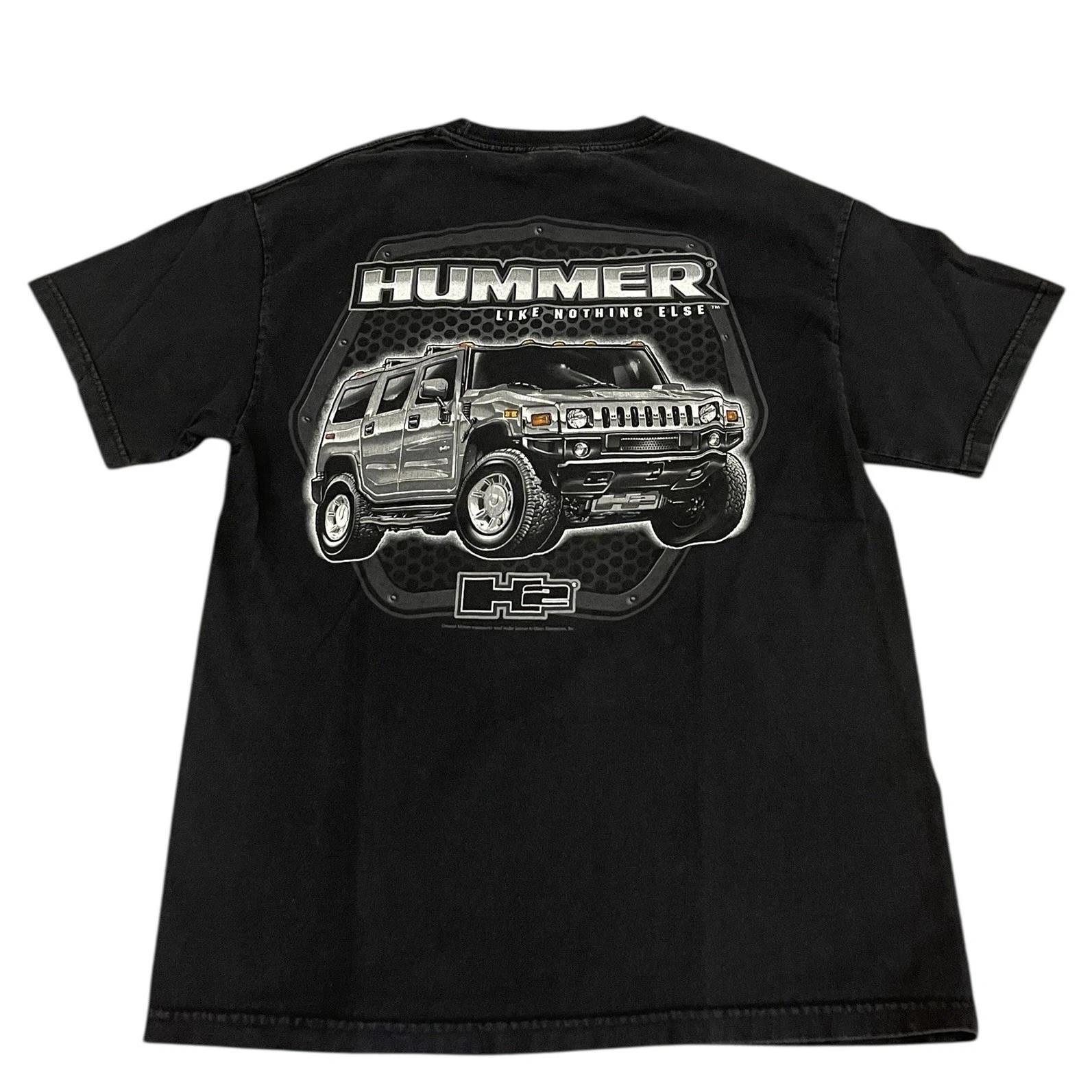 Reprint Rare Vintage Hummer H2 T-shirt Sz Large Car Truck Y2K - Walmart.com
