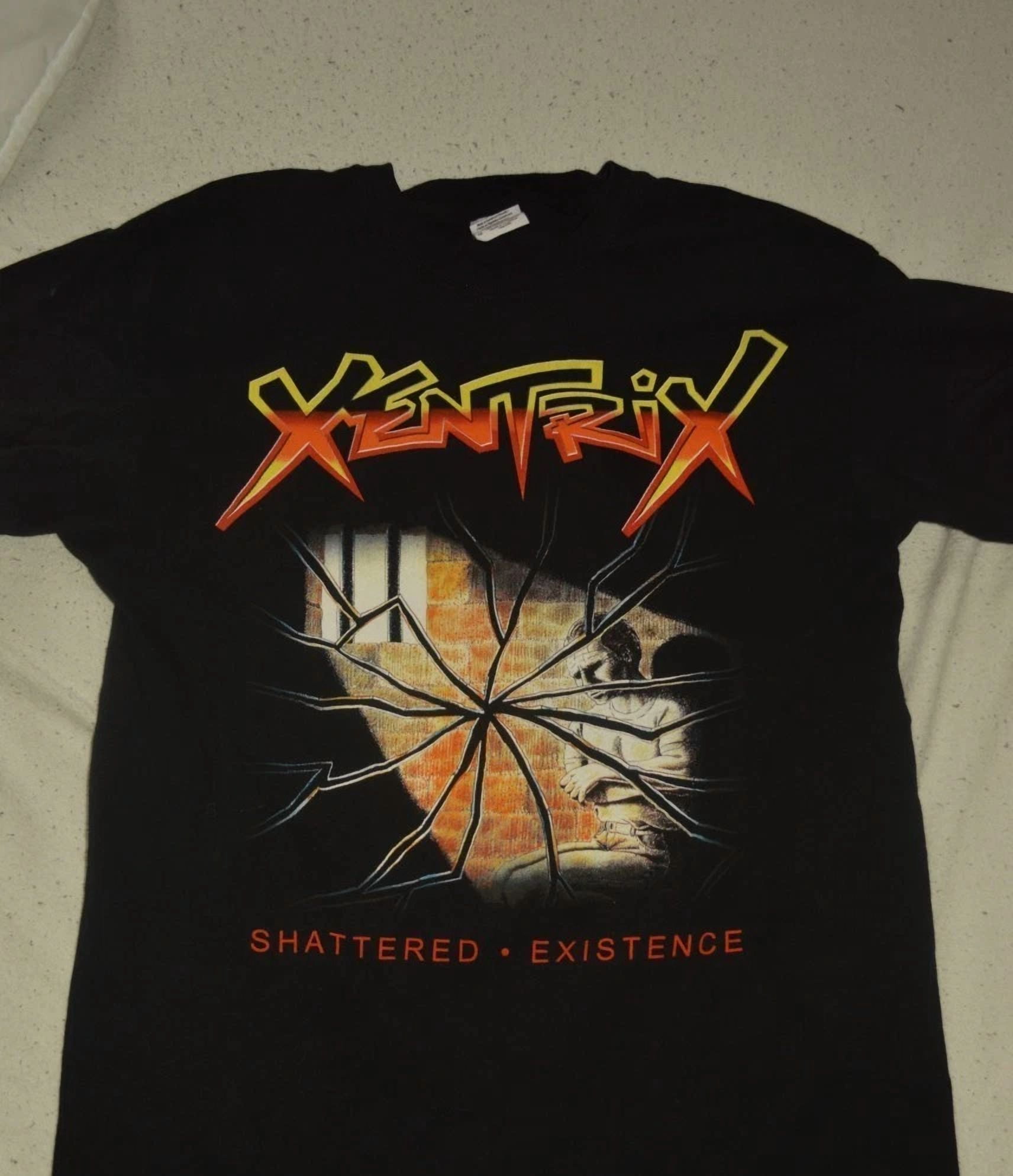 Reprint Rare Vintage Xentrix Band Shattered Existence Shirt Unisex ...