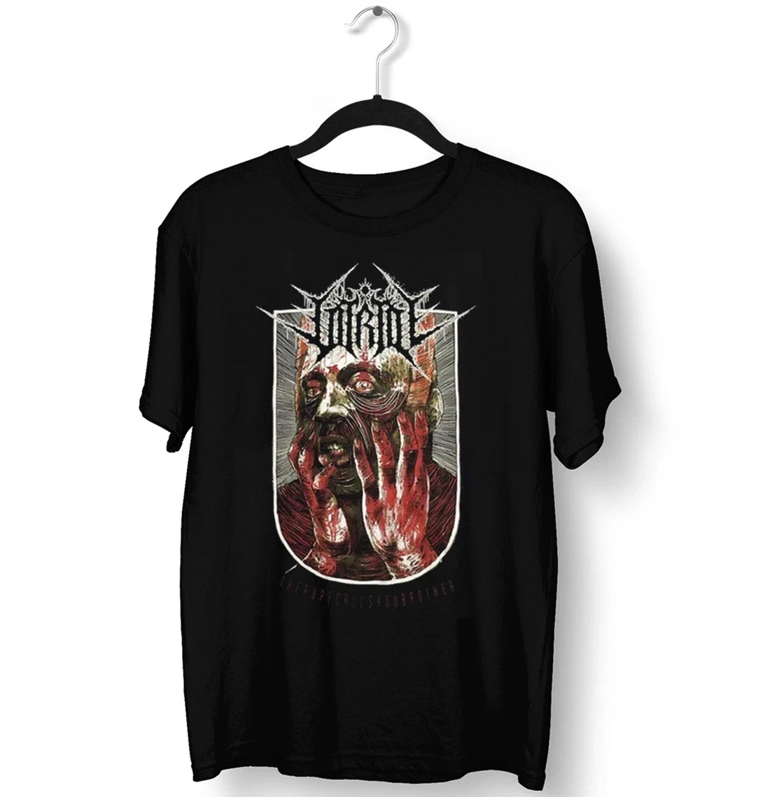 Reprint Rare Vitriol Band The Rope Calls You Brother Shirt Black Unisex ...