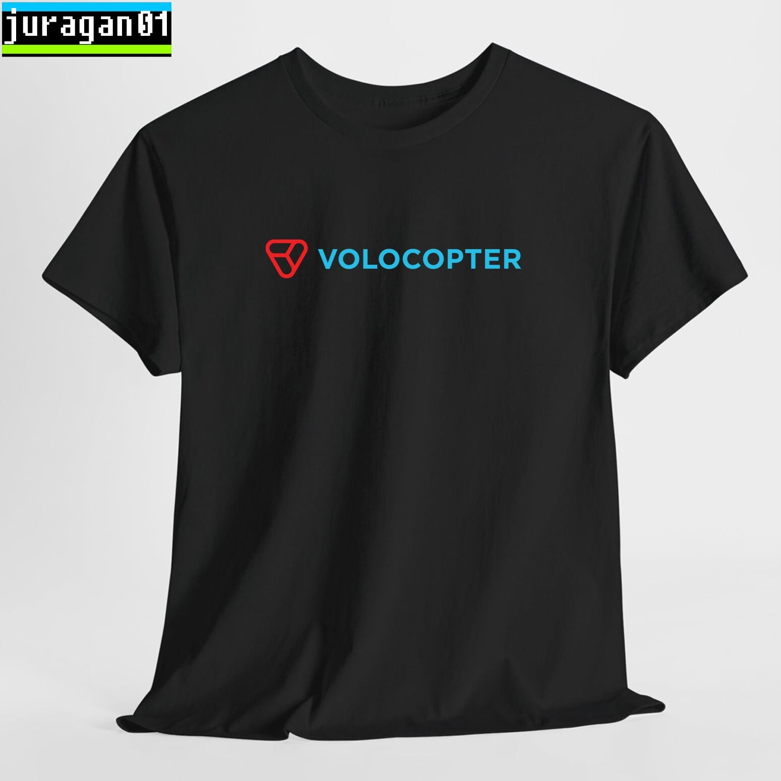 Reprint Rare Volocopter Logo T-Shirt Black/Navy/Sport Grey/White/Red S ...