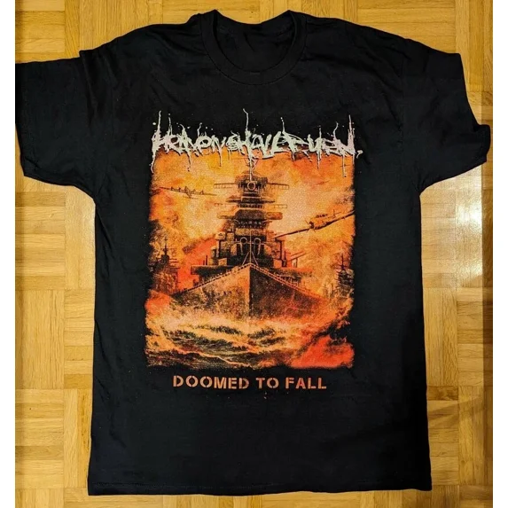 Reprint Rare Vtg Heaven Shall Burn Band Doomed to Fall Shirt For Men ...