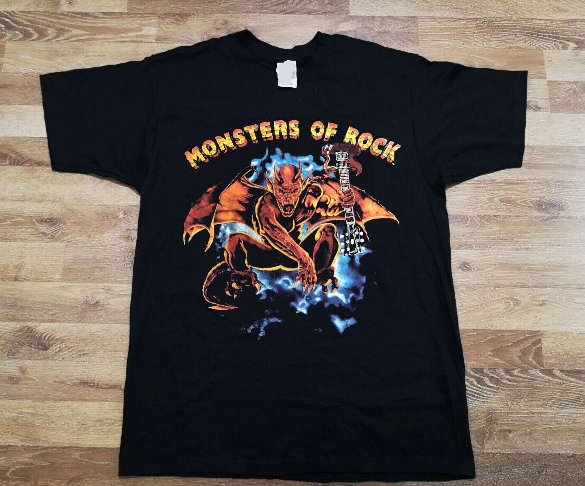 Reprinted Monsters of Rock, Tour Shirt, 1991 t-shirt, gift for fan ...