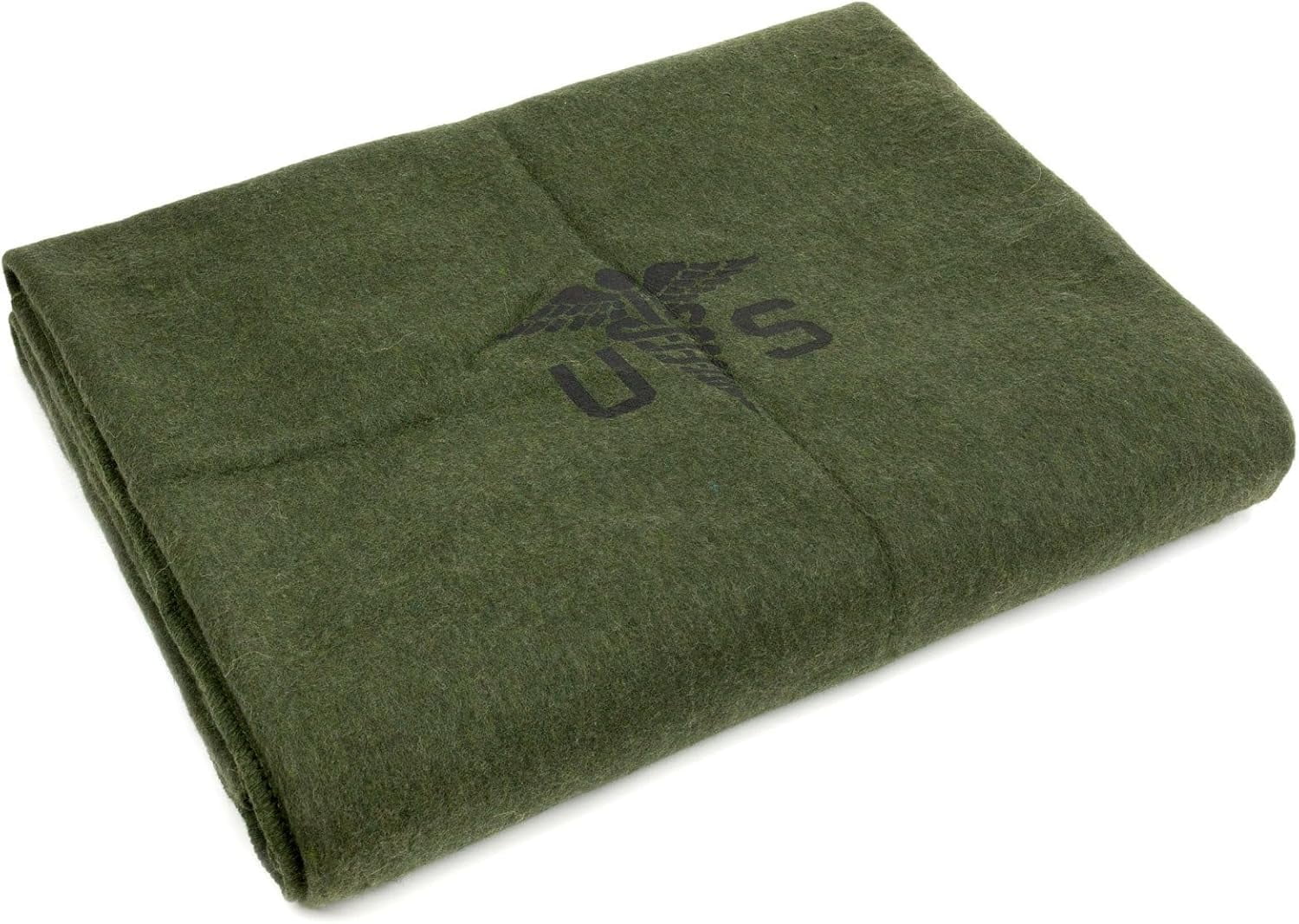 Repro U.S. Army Medical OD Green 80% Wool Blanket - Walmart.com