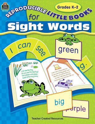 Pre-Owned Reproducible Little Books for Sight Words, Grades K-2 ...