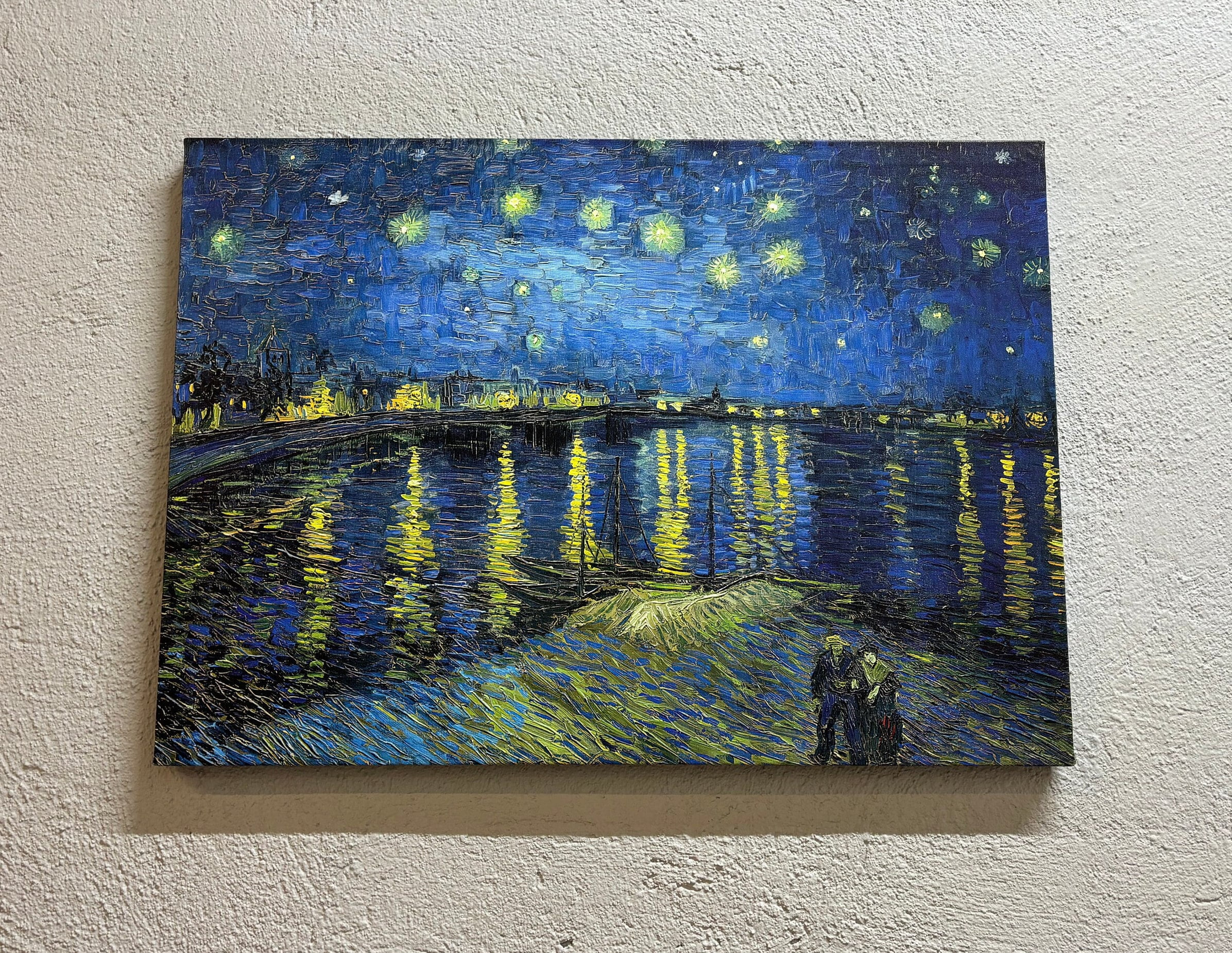 Reproduction Artwork, Starry Night Over The Rhone Poster, The Rhone ...