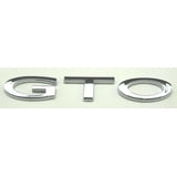 Reproduction Chrome "GTO" Trunk Emblem 2004-2006 Pontiac GTO - Walmart.com