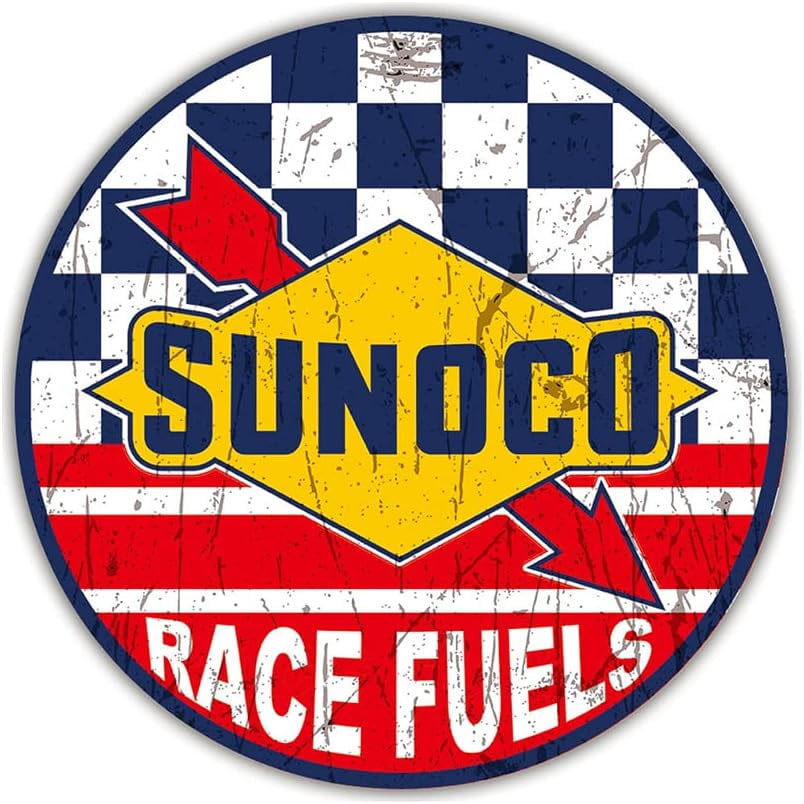 Reproduction Vintage Tin Signs, Gas Oil Car Metal Signs for Garage Man ...