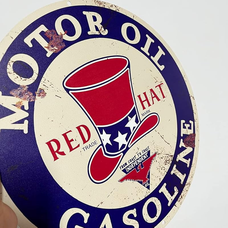 Reproduction Vintage Tin Signs, Gas Oil Car Metal Signs for Garage Man Cave Bar, Retro Wall ...