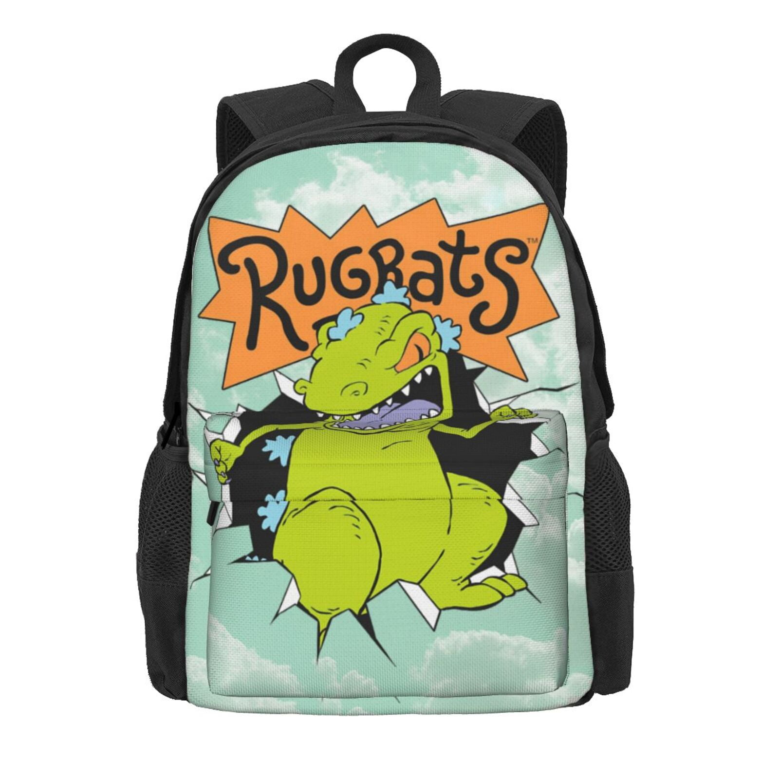 Reptar Rugrats Backpack Adjustable Daypack Large Capacity School Bag ...
