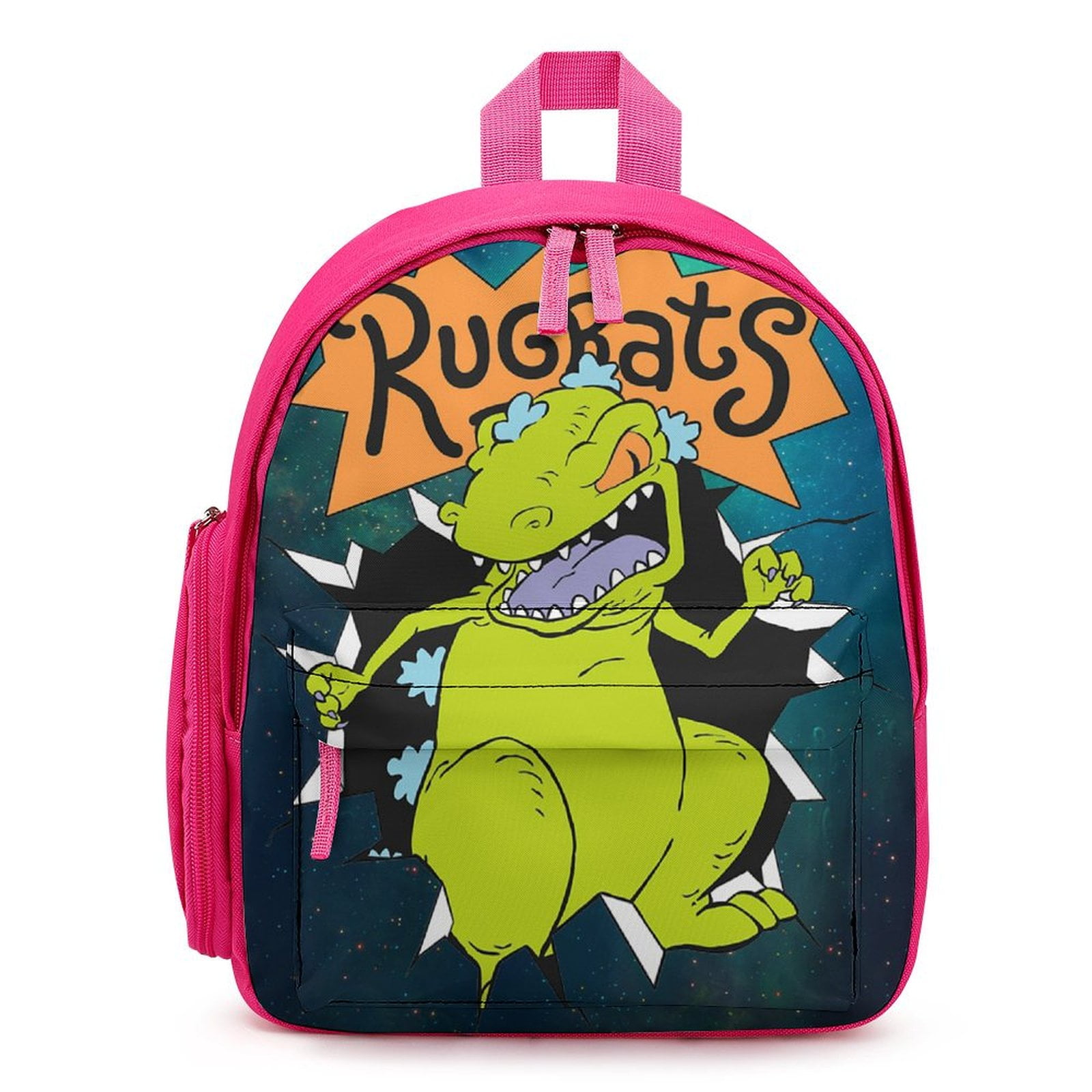 Reptar Rugrats Backpack Adjustable Schoolbag Bookbag Daypack ...