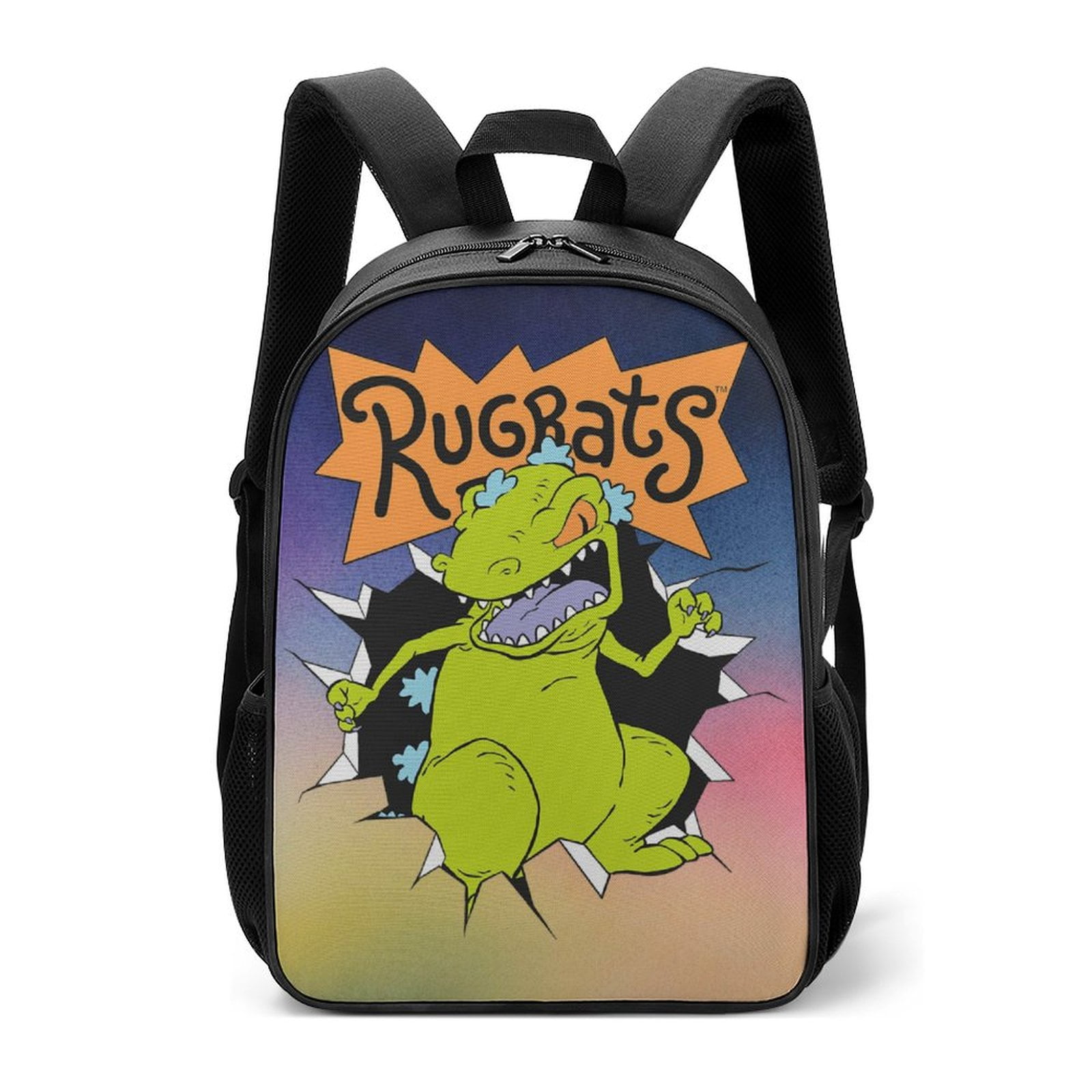Reptar Rugrats School Bag Casual Adjustable Backpack Daypack ...