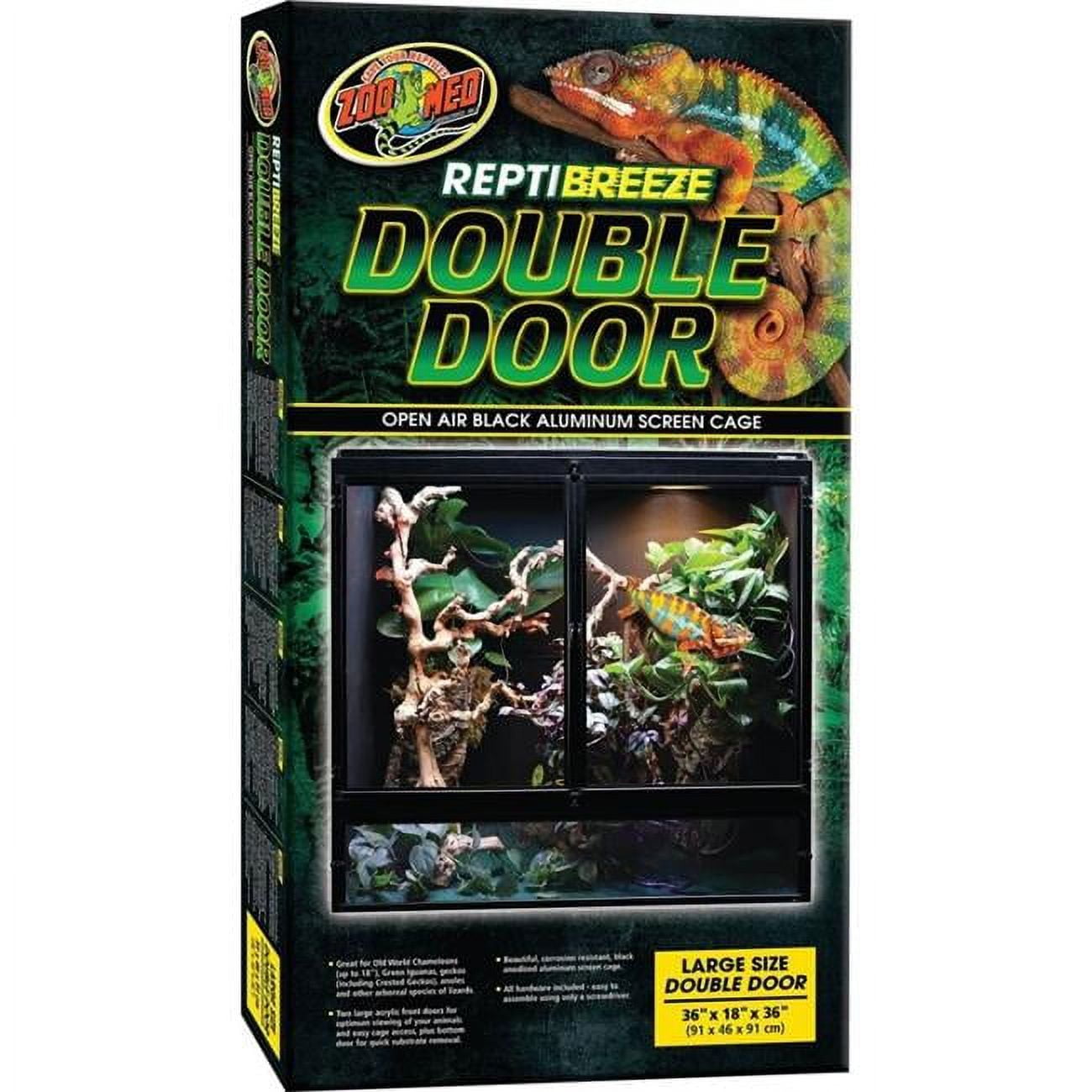 Reptibreeze Open Air Aluminum Screen Cage - Walmart.com