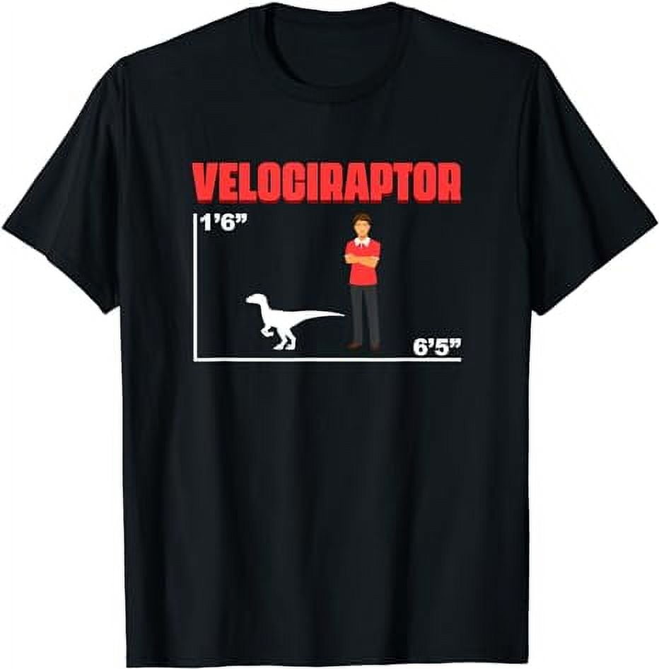 Reptile Animal Prehistoric Dinosaur Velociraptor T-Shirt - Walmart.com