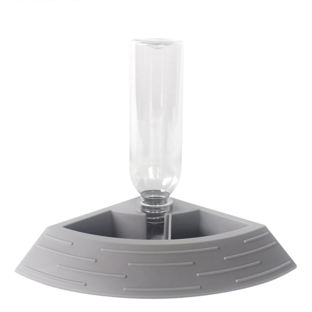Reptile Automatic Water Dispenser 2-in-1 Corner Dish for Snake Frog ...