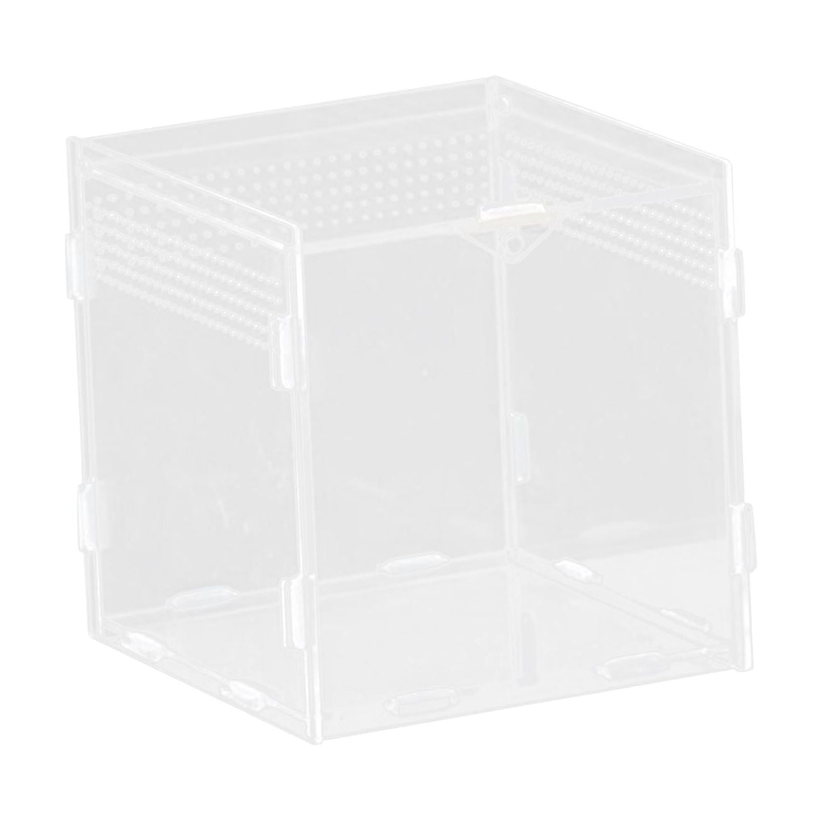 Reptile Breeding Box Animal Habitat Cage Enclosure Clear Acrylic with ...
