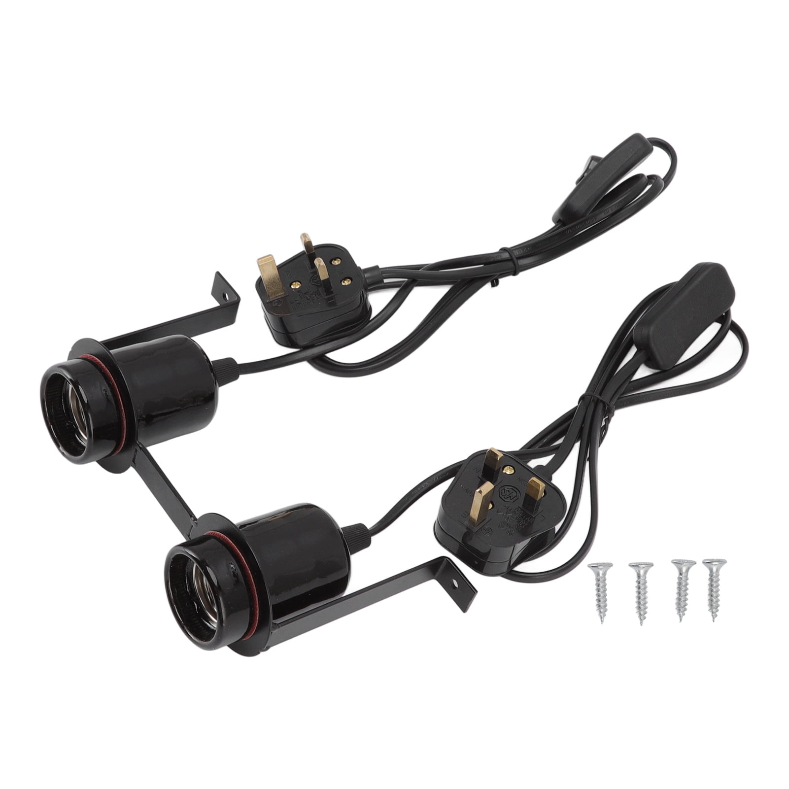 Reptile Ceramic Heat Lamp Holder Load 300W E27 Base Bulb Socket for ...