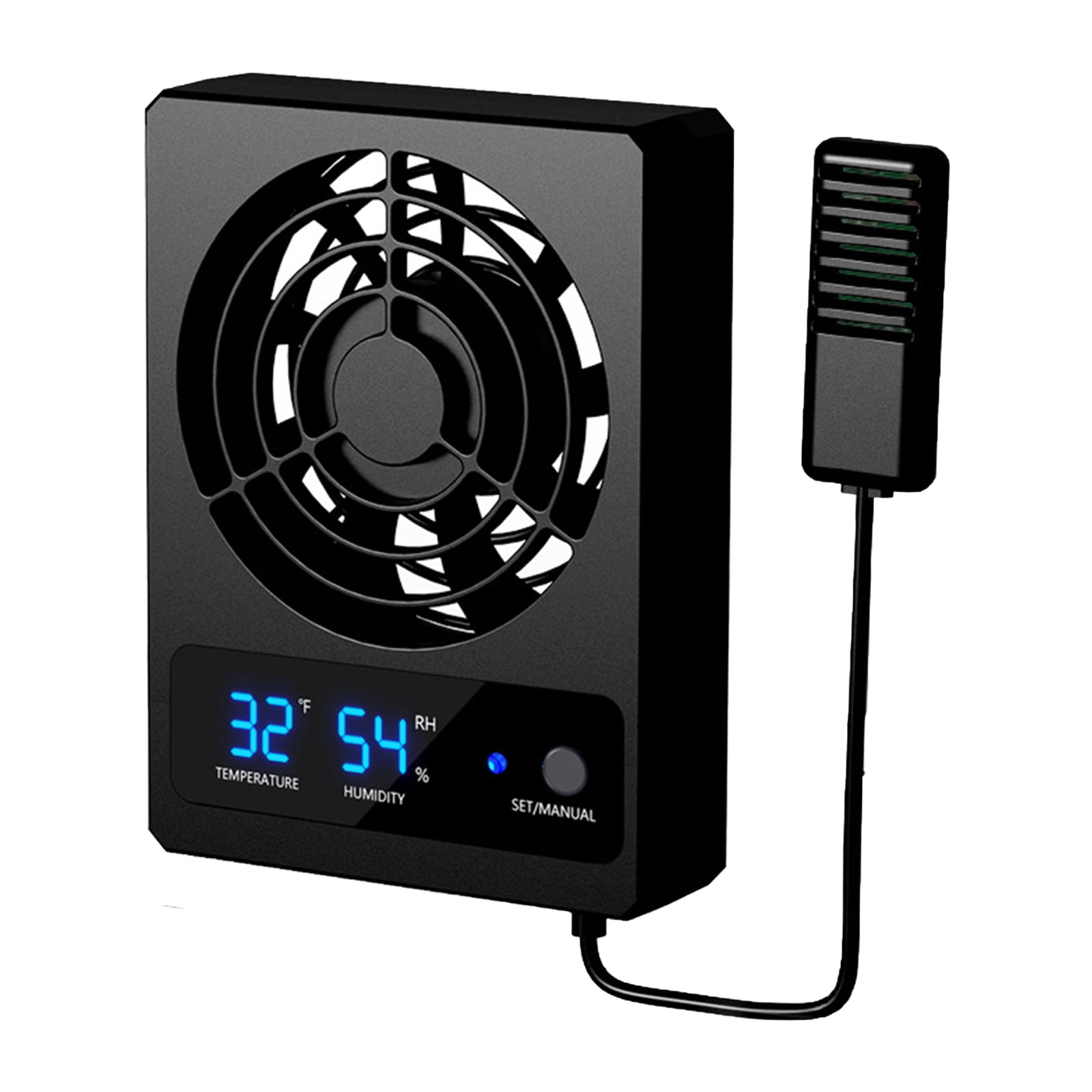 Reptile Fan, Crawl Space Vent Fan With Automatic Switch, Clear Numbers ...