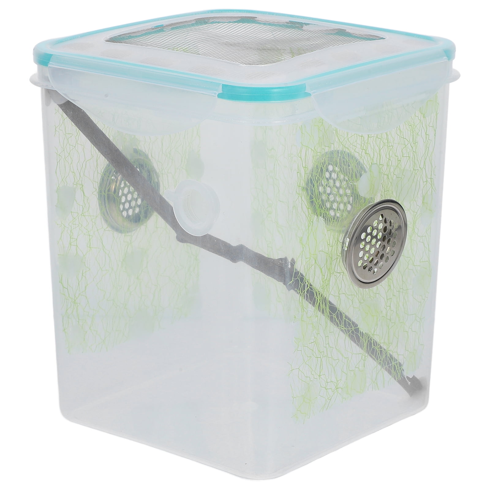 Reptile Feeding Box Transparent Breeding Box Clear Terrarium Container ...