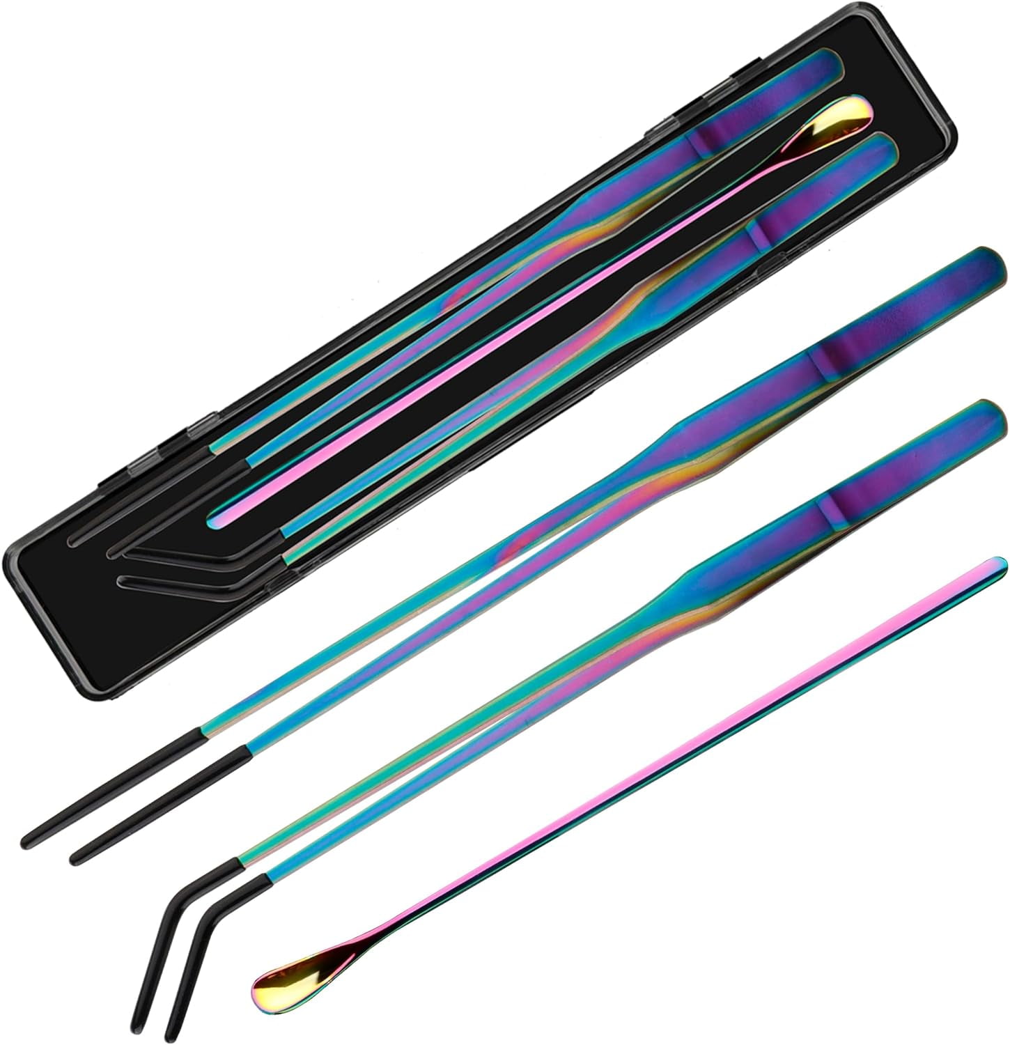 Reptile Feeding Tongs 10.6" Stainless Steel – Rubber Tip Feeding ...