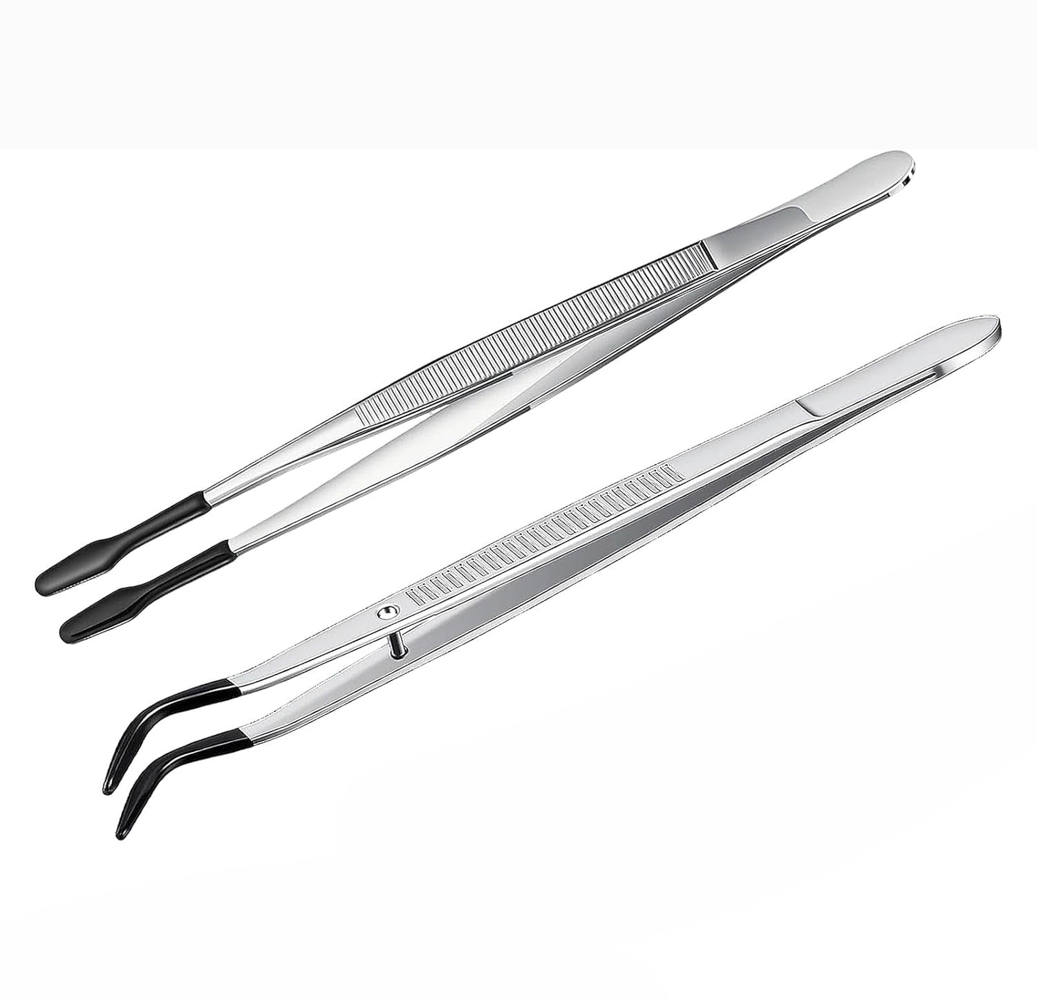 Reptile Feeding Tongs with Rubber Tips, Reptile Tank Accessories ...