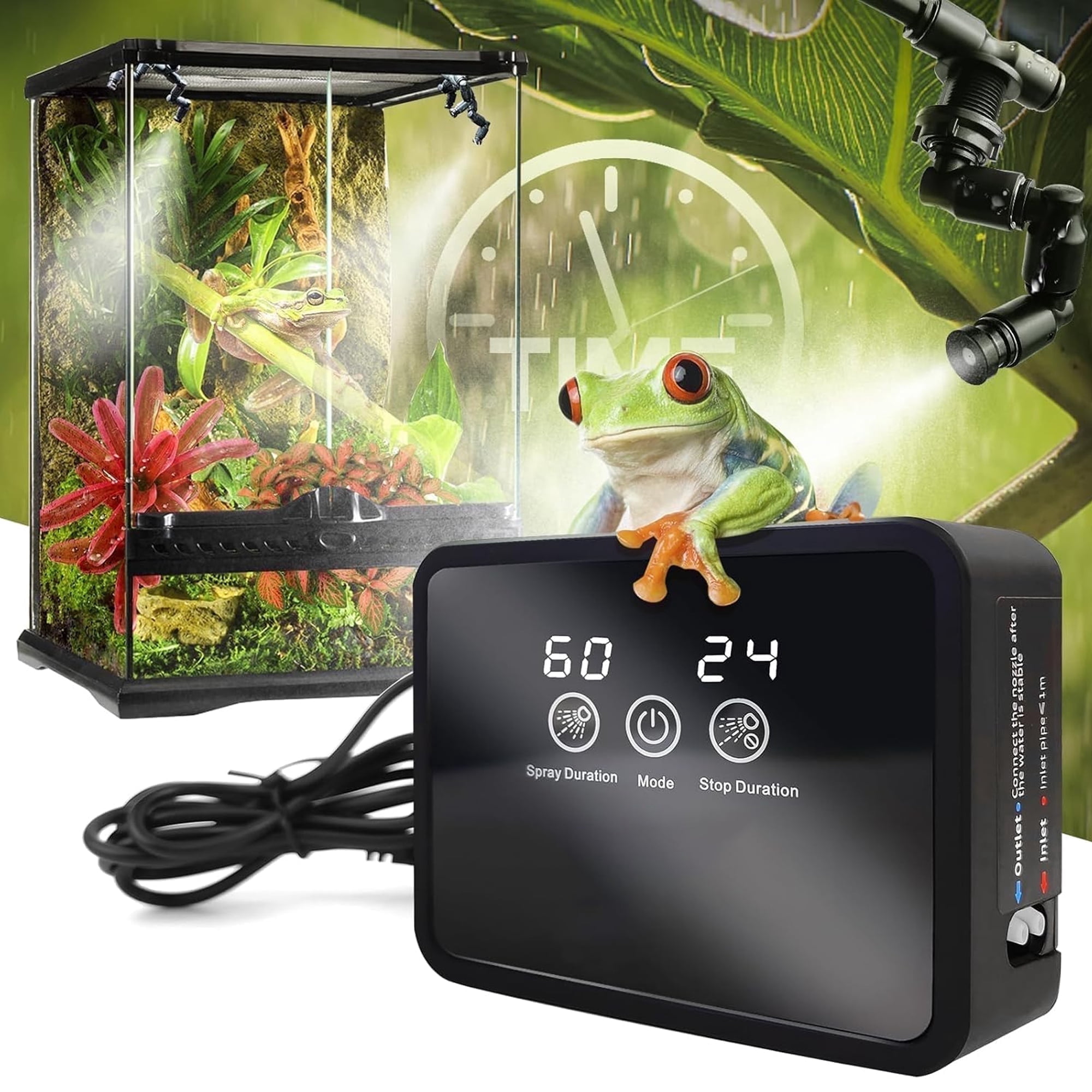 Reptile Mister for Reptile Tank, Reptile Humidifiers Misting System ...