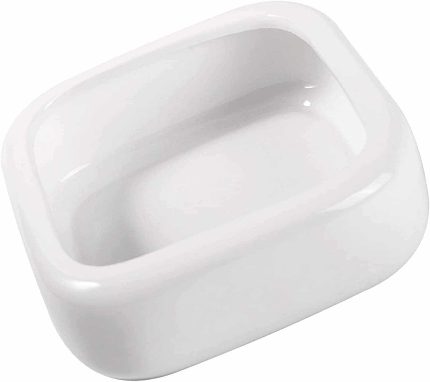 Reptile Food Bowls -Ceramic Square Reptile Water Food Dish, Pet Food ...