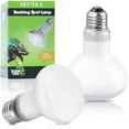 Reptile Heat Lamp - 100W (2nd Gen) Heat Lamp Bulbs for Reptiles 2 Pack ...