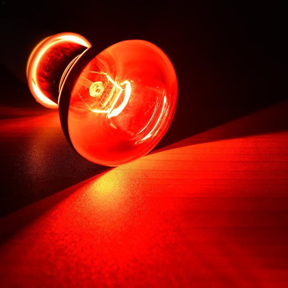Reptile Heat Lamp,Infrared Heat lamp ,100 Watt Red Heat Lamp Bulbs for ...