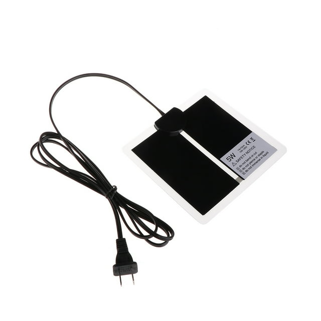 Reptile Heat Mat Warm Hydroponic Heating Pad for Snake Lizard Spiders ...