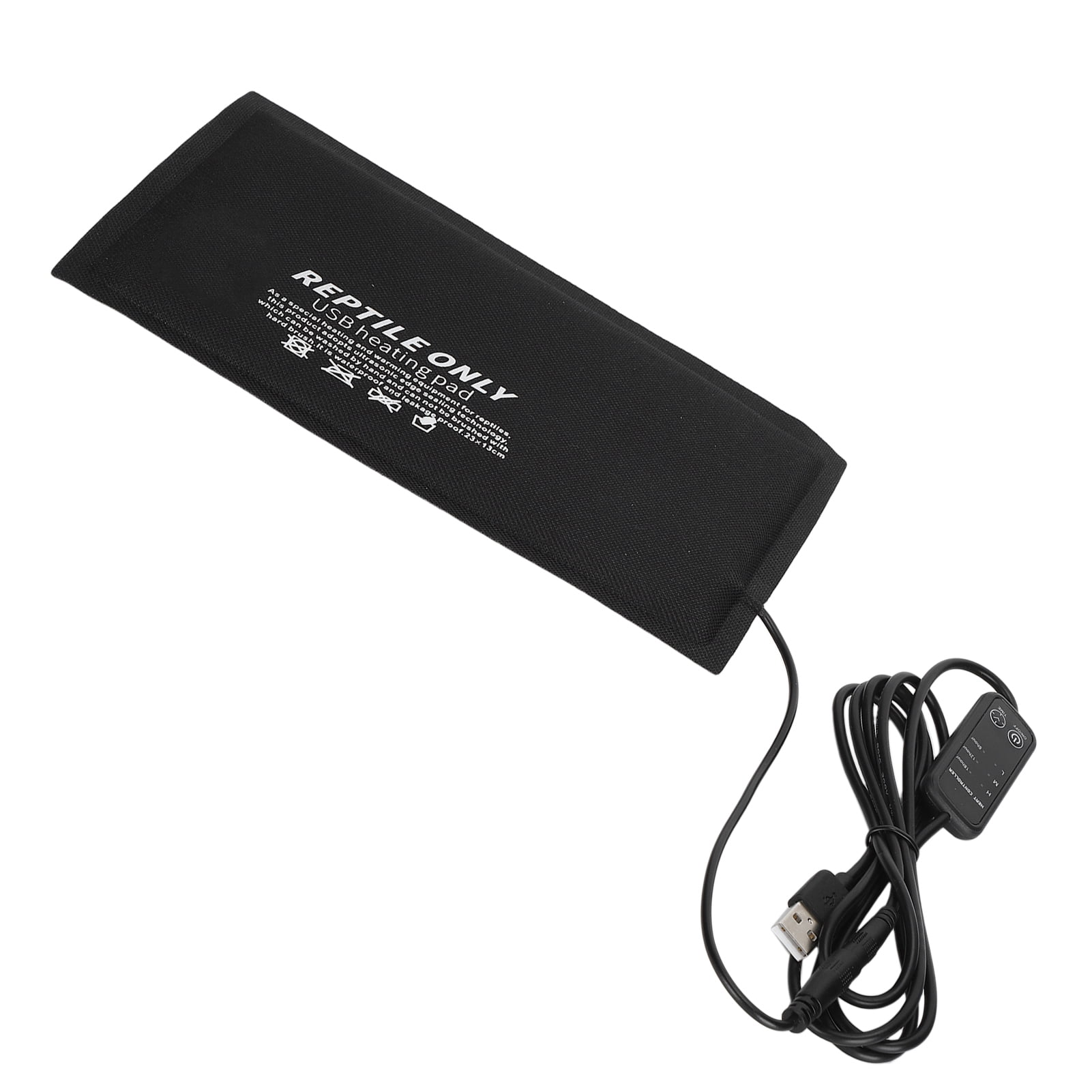 Reptile Heating Pad, 3 Temp Settings Timers, USB Powered, Safe For ...