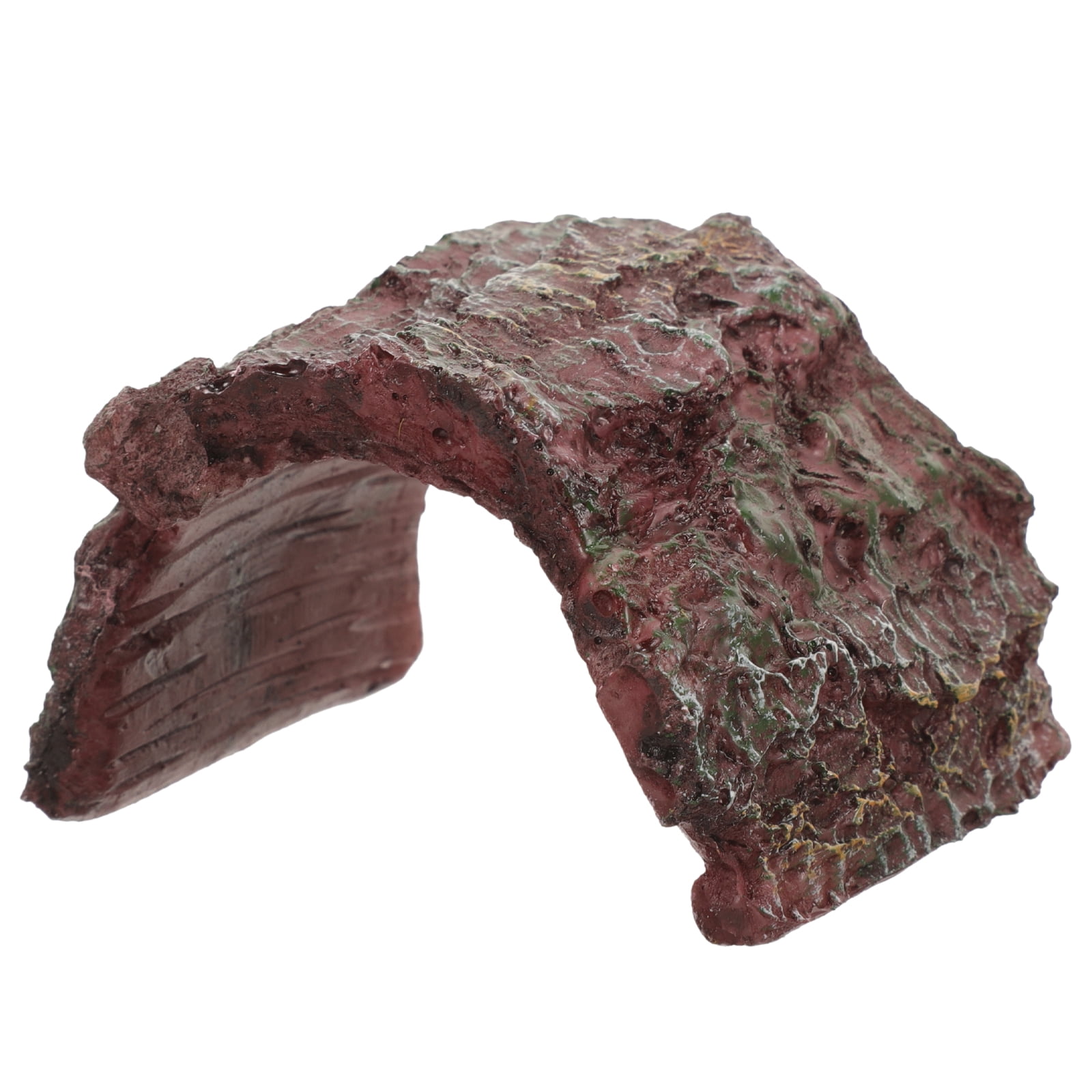 Reptile Hide Cave Ornament Rock Lizard Hideaway Aquarium Habitat Fish ...