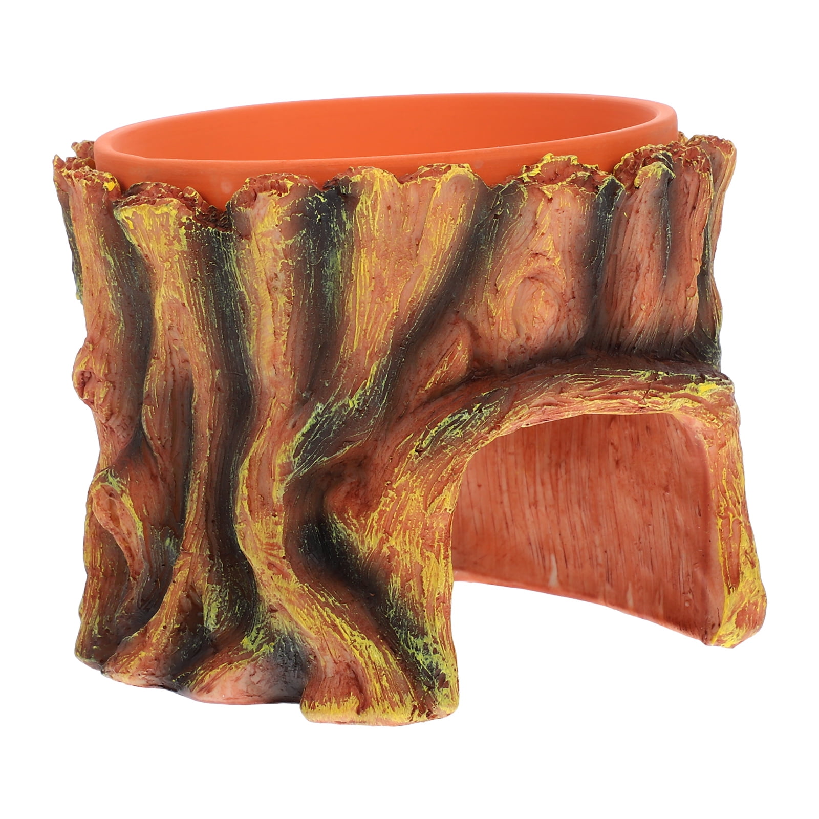 Reptile Hide Cave Tank Decor for Small Reptiles Leopard Gecko Lizard ...