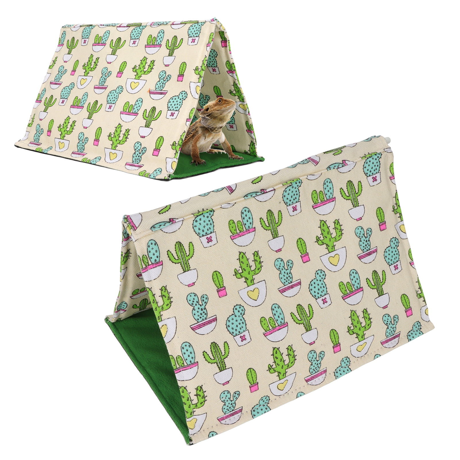Reptile Hideout, Bearded Dragon Hide Bed Reptile Shelter Hides Sleeping ...
