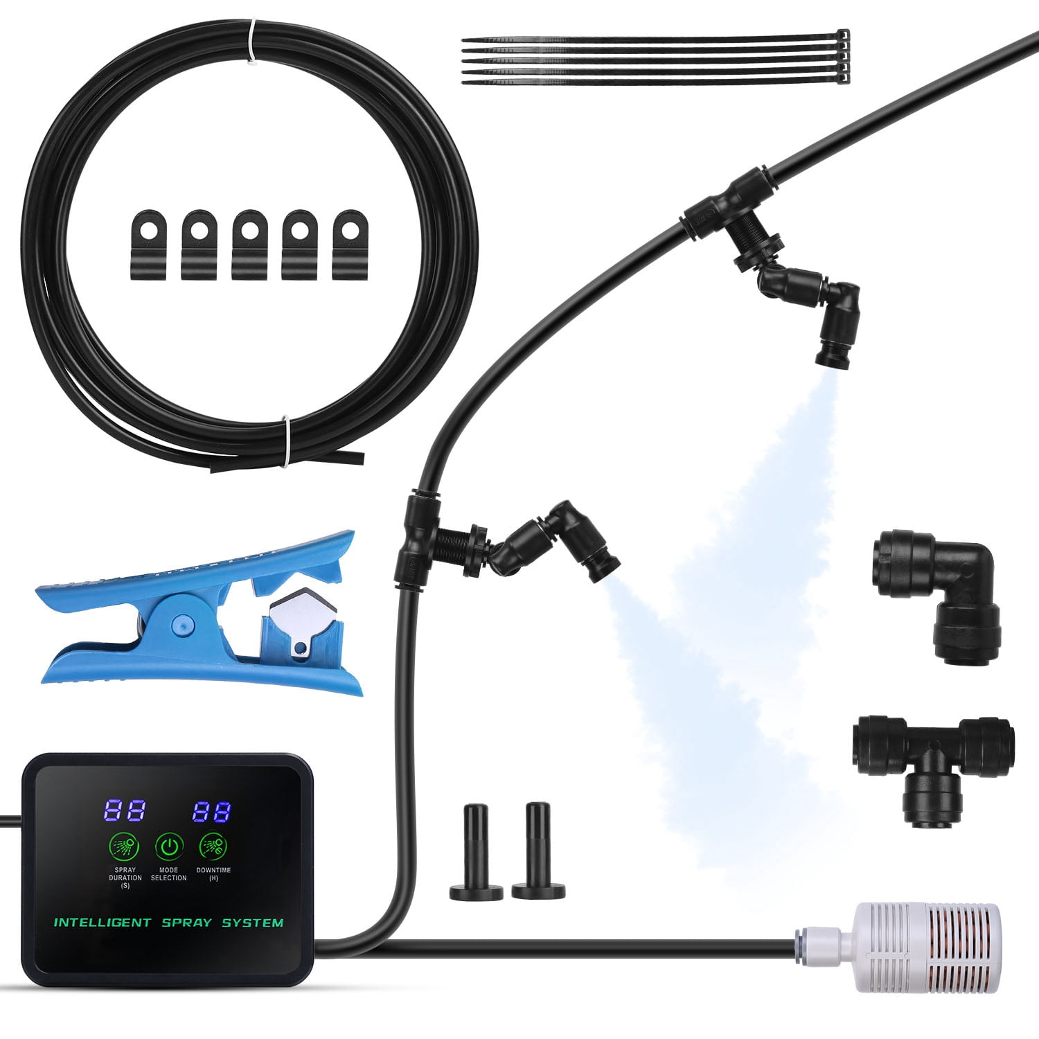 Reptile Humidifier TeqHome Misting System for Reptile Amphibians ...