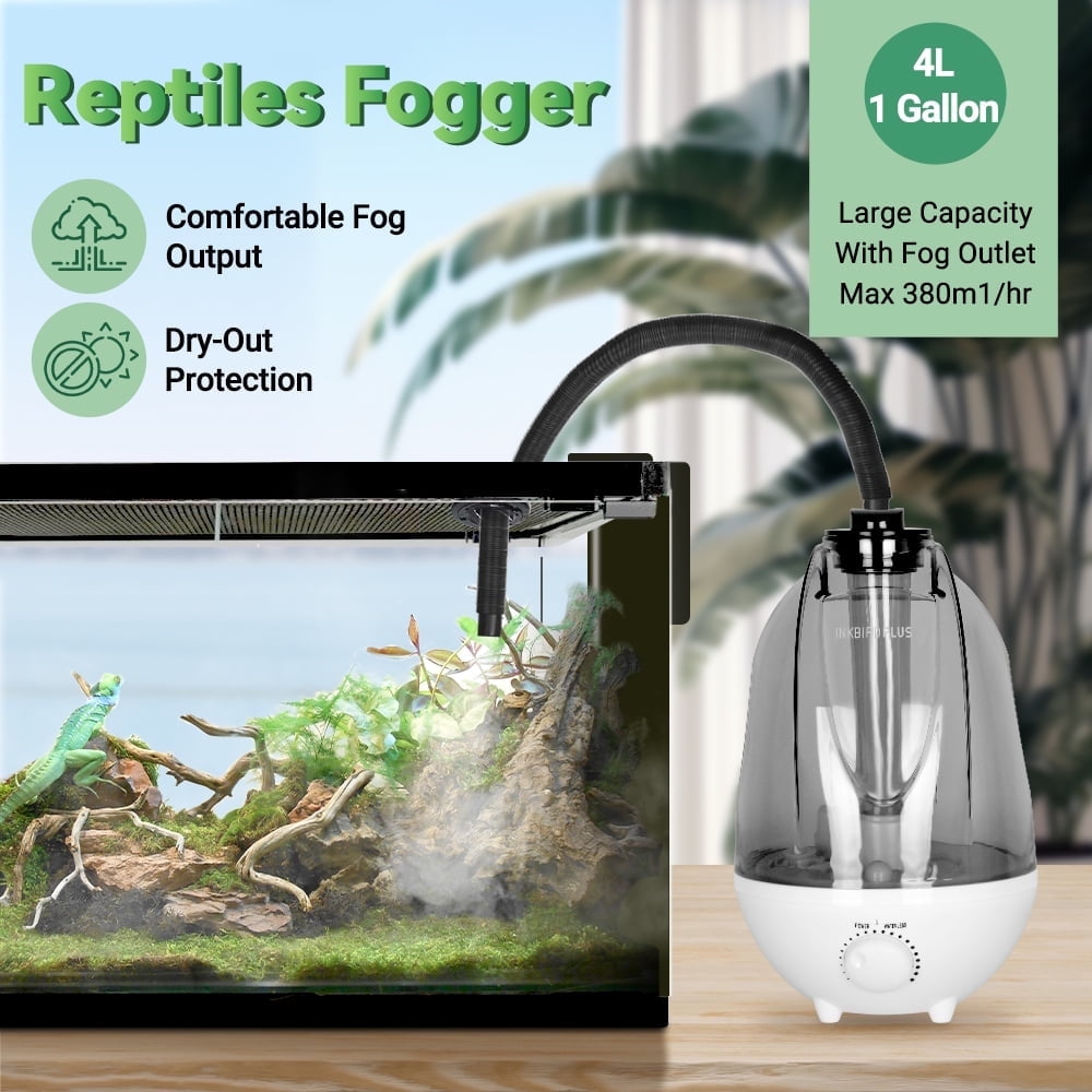 INKBIRD Reptile Humidifier, Automatic Fogger for Terrarium, Grow Tent ...