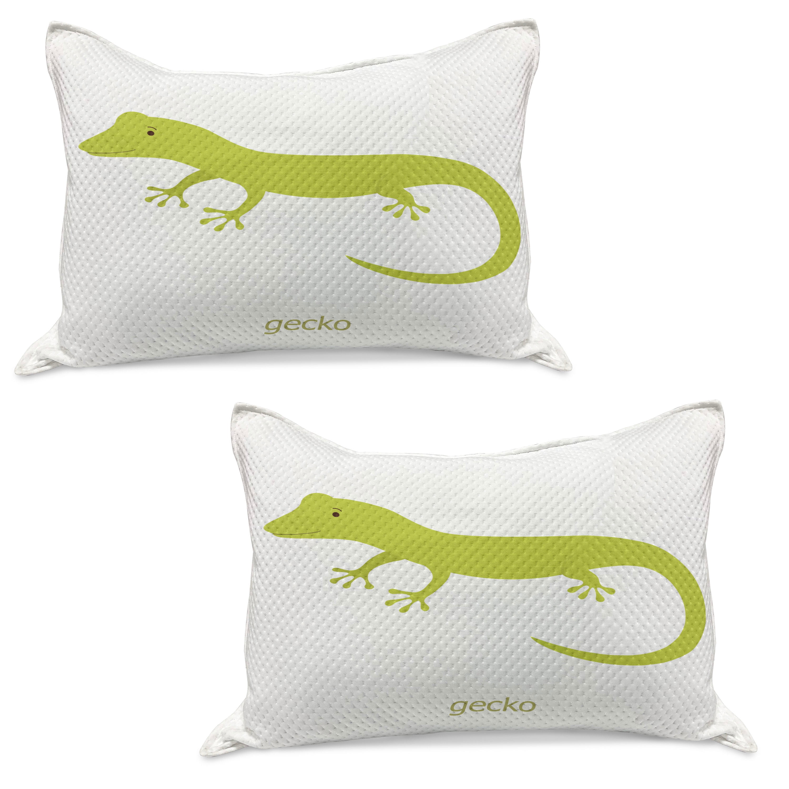 Reptile Knitted Quilt Pillowcover Set of 2, Australian Lizard ...