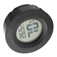 7pcs Round Digital Humidity Gauge Monitor Reptile Terrarium Greenhouse ...