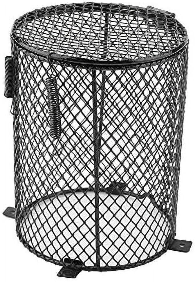 Reptile Lamp Cover, Pet Reptile Protection With Spring Open Lid For ...