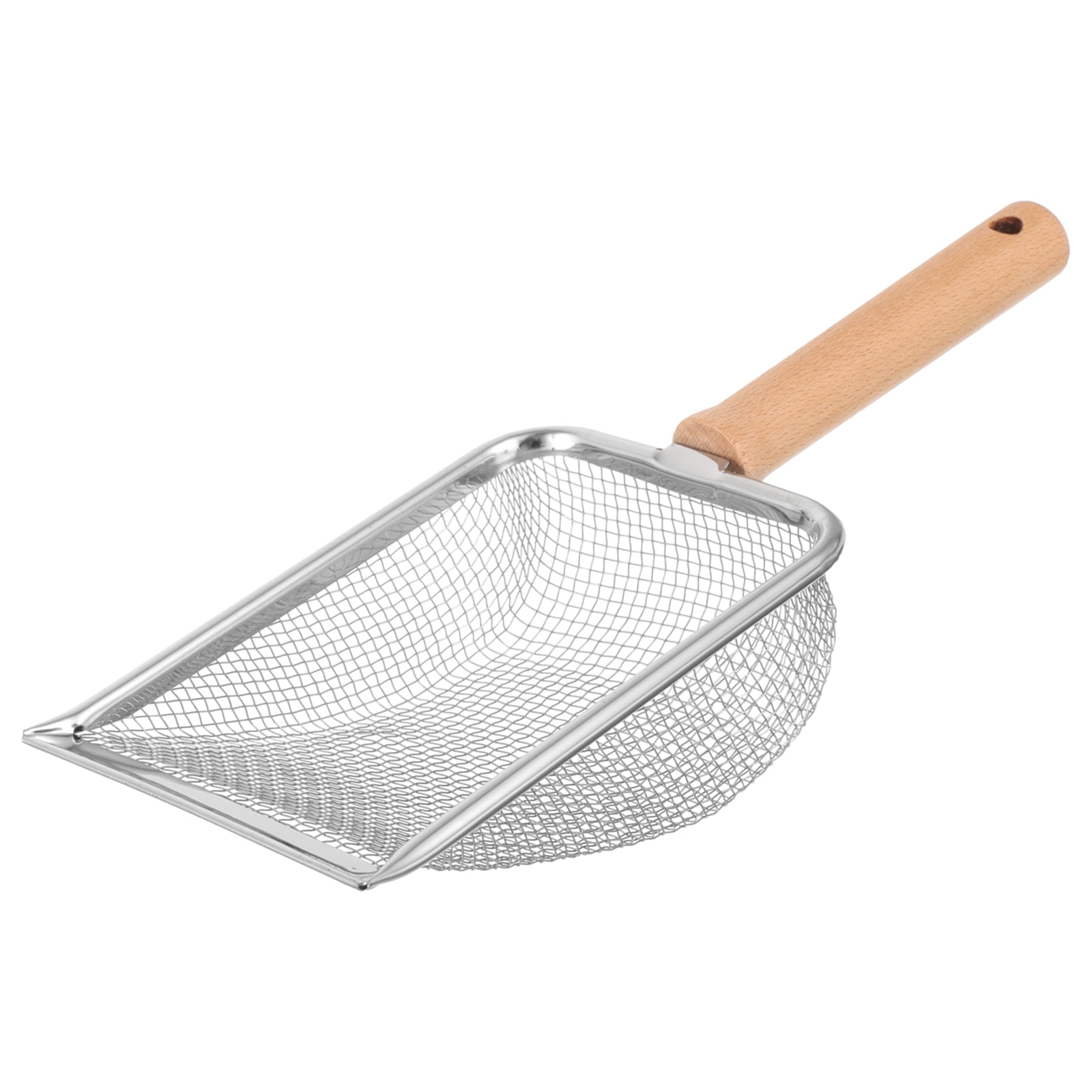 GOOHOCHY Cat Poop Scoop Litter Box Scooper Wood Assorted Color ...