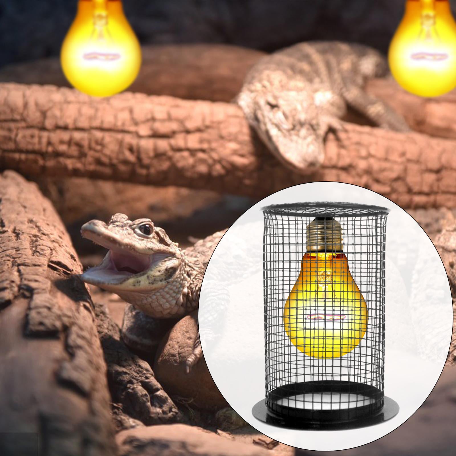 Reptile Scald Lamp Covers Heater Guard for Cage, Lights Bulb Lampshades ...