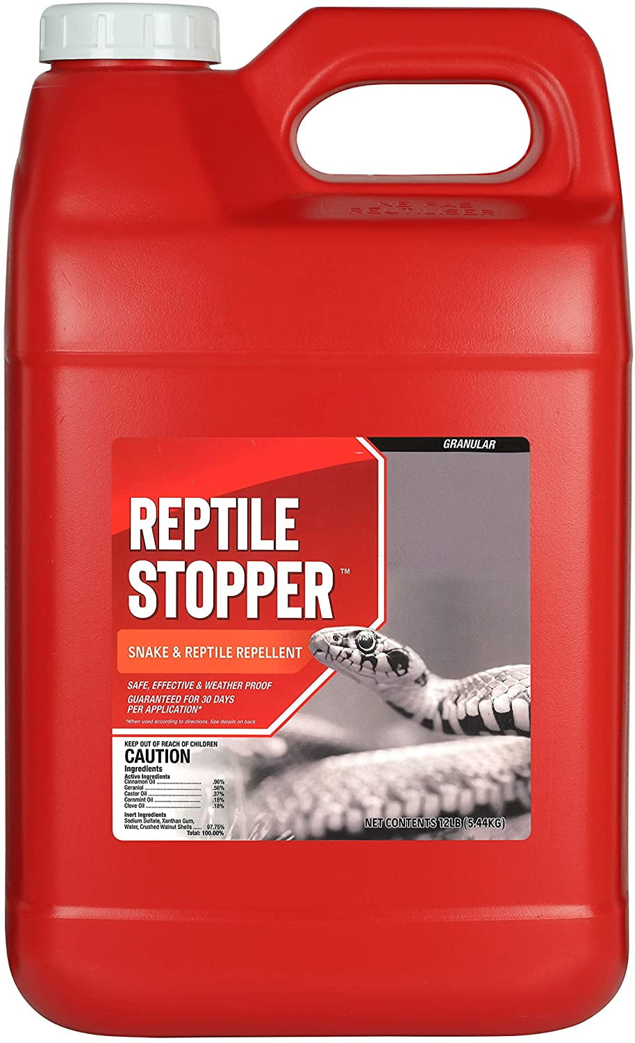 Reptile Stopper 12 lb. Granular Repellent Repels Pests: Snakes and ...