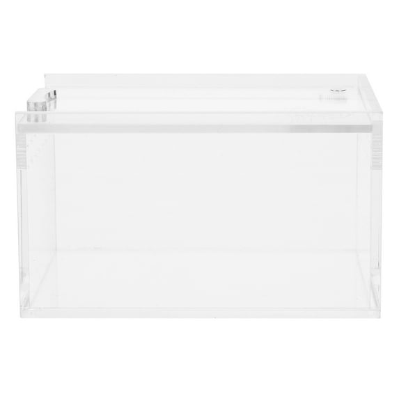 Reptile Terrarium Case Acrylic Transparent Reptile Anti-Escape Cage ...