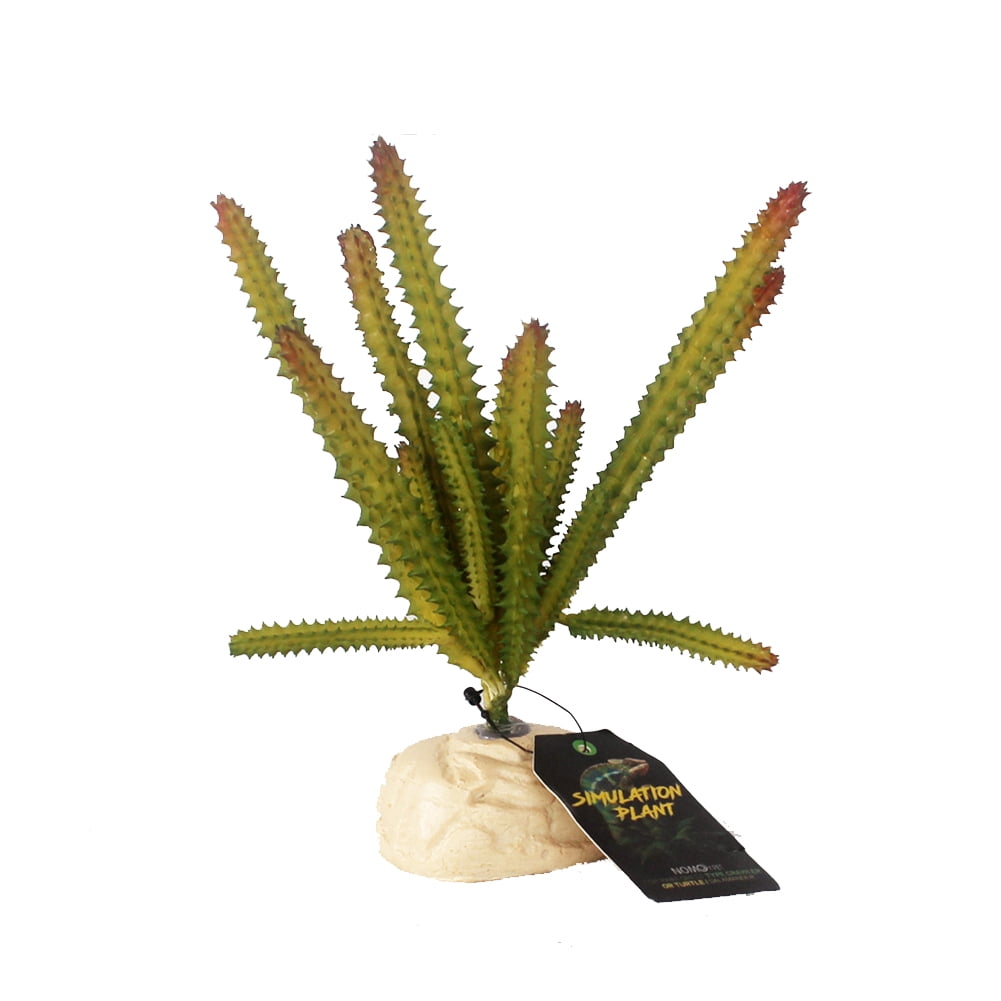 Reptile Terrarium Simulation Plants Cactus Grass Plant Aquarium ...