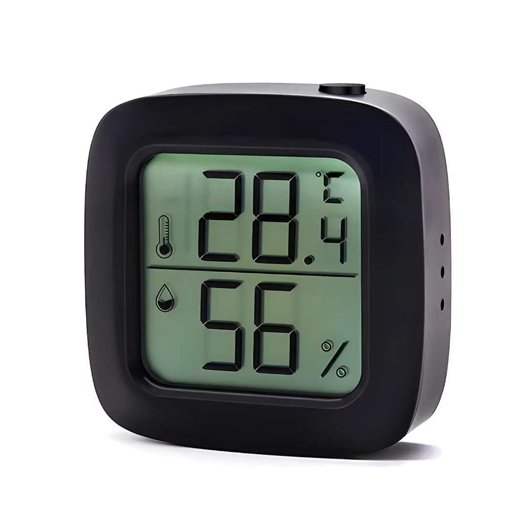 Reptile Thermometer Hygrometer Digital Display Reptile Terrarium ...