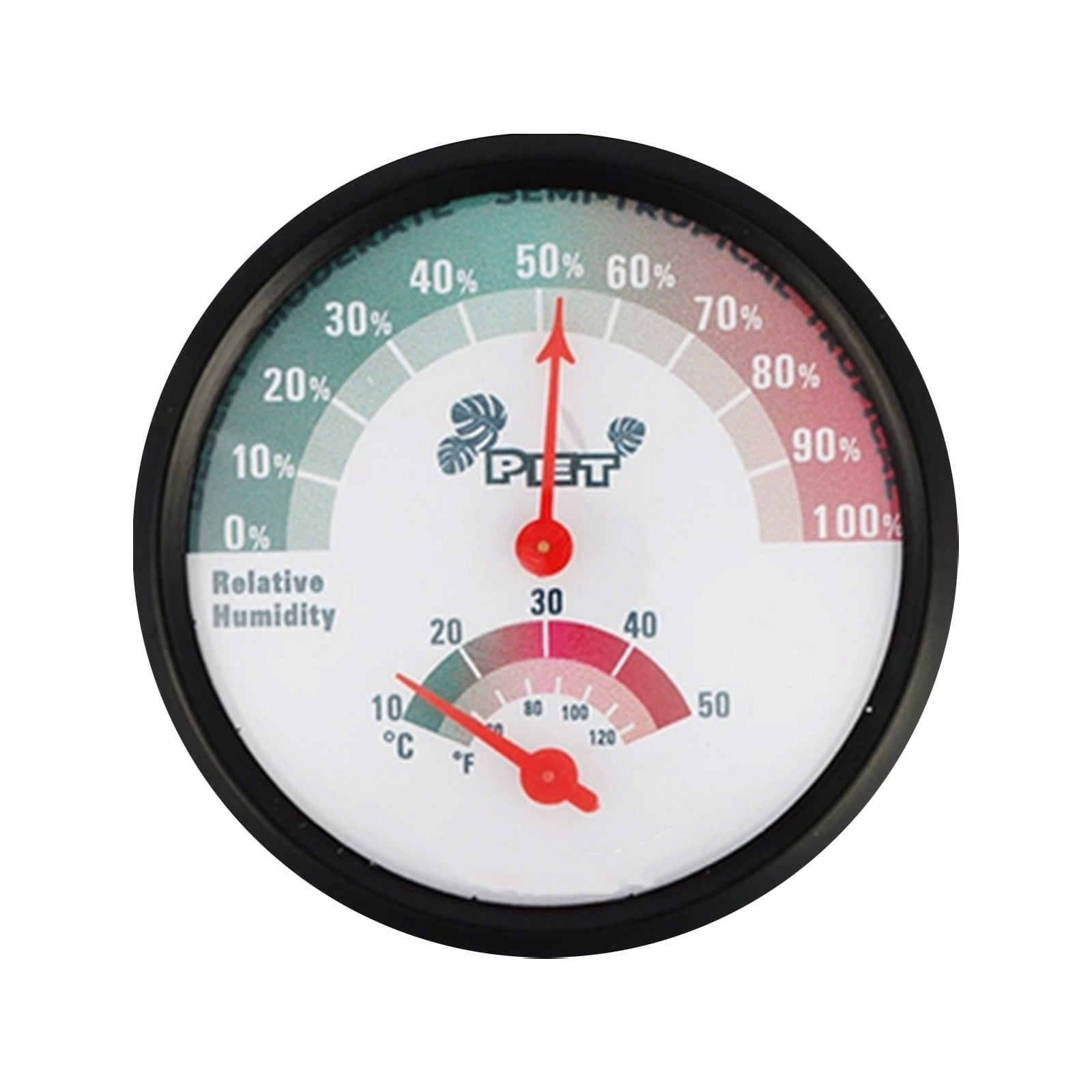 Reptile Thermometer Hygrometer – High-Precision Mechanical Temperature ...