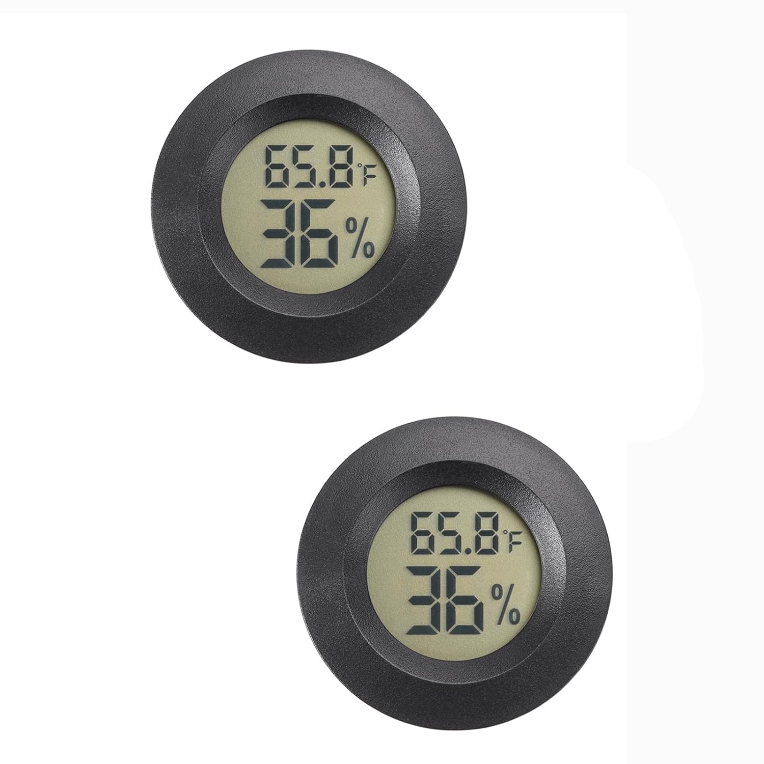 Reptile Thermometer and Humidity Gauge Digital Terrarium Thermometer ...