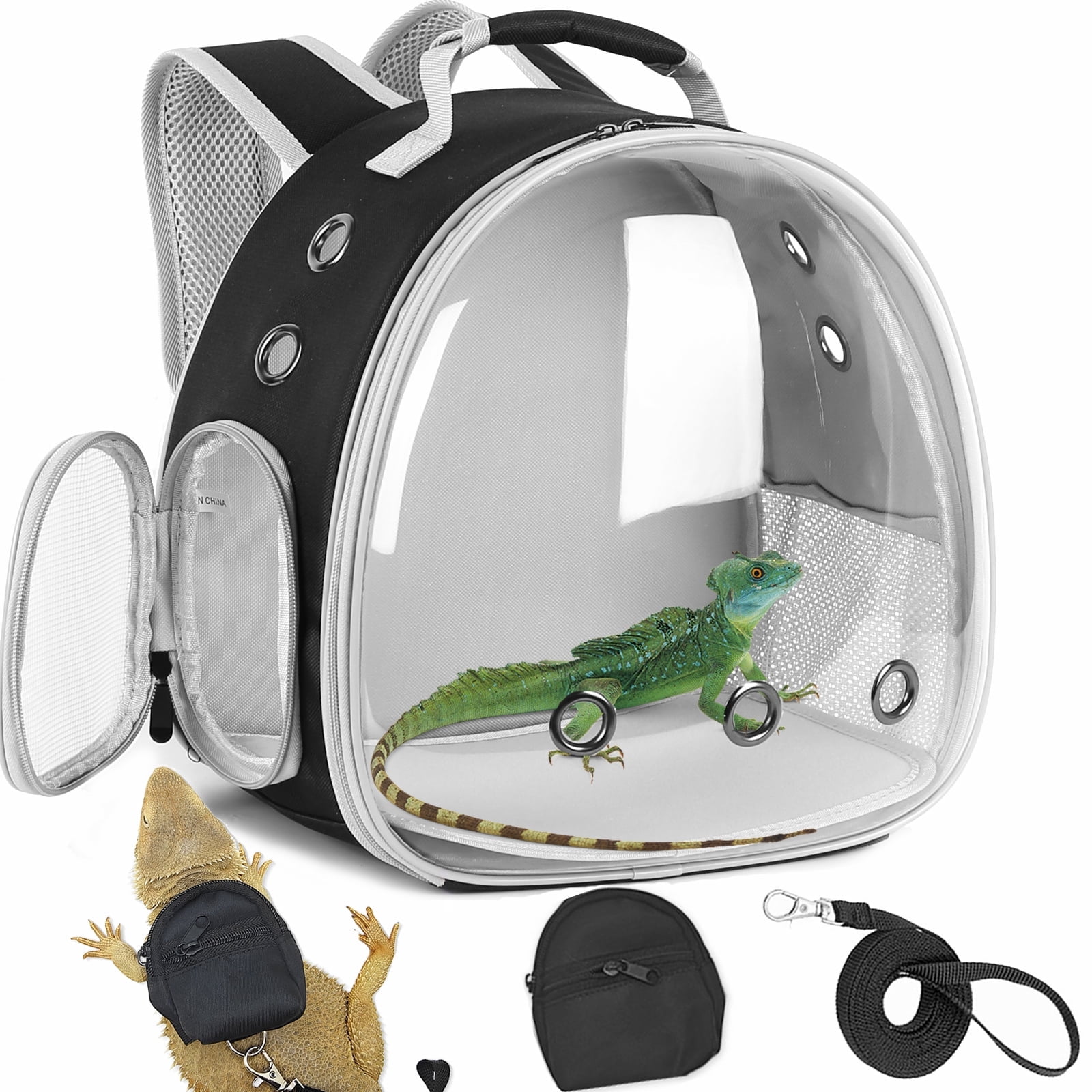 Desert Iguana Backpack Carrier,Bearded Dragon Portable Backpack Carrier ...